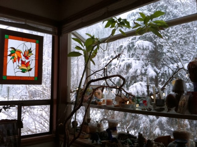 Shoreline Area News: The best view of snow is from inside a warm home