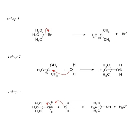 KIMIA ORGANIK: MEKANISME REAKSI SUBSTITUSI NUKLEOFILIK SN1