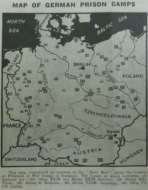 Pentland Road: Prisoners of war camps