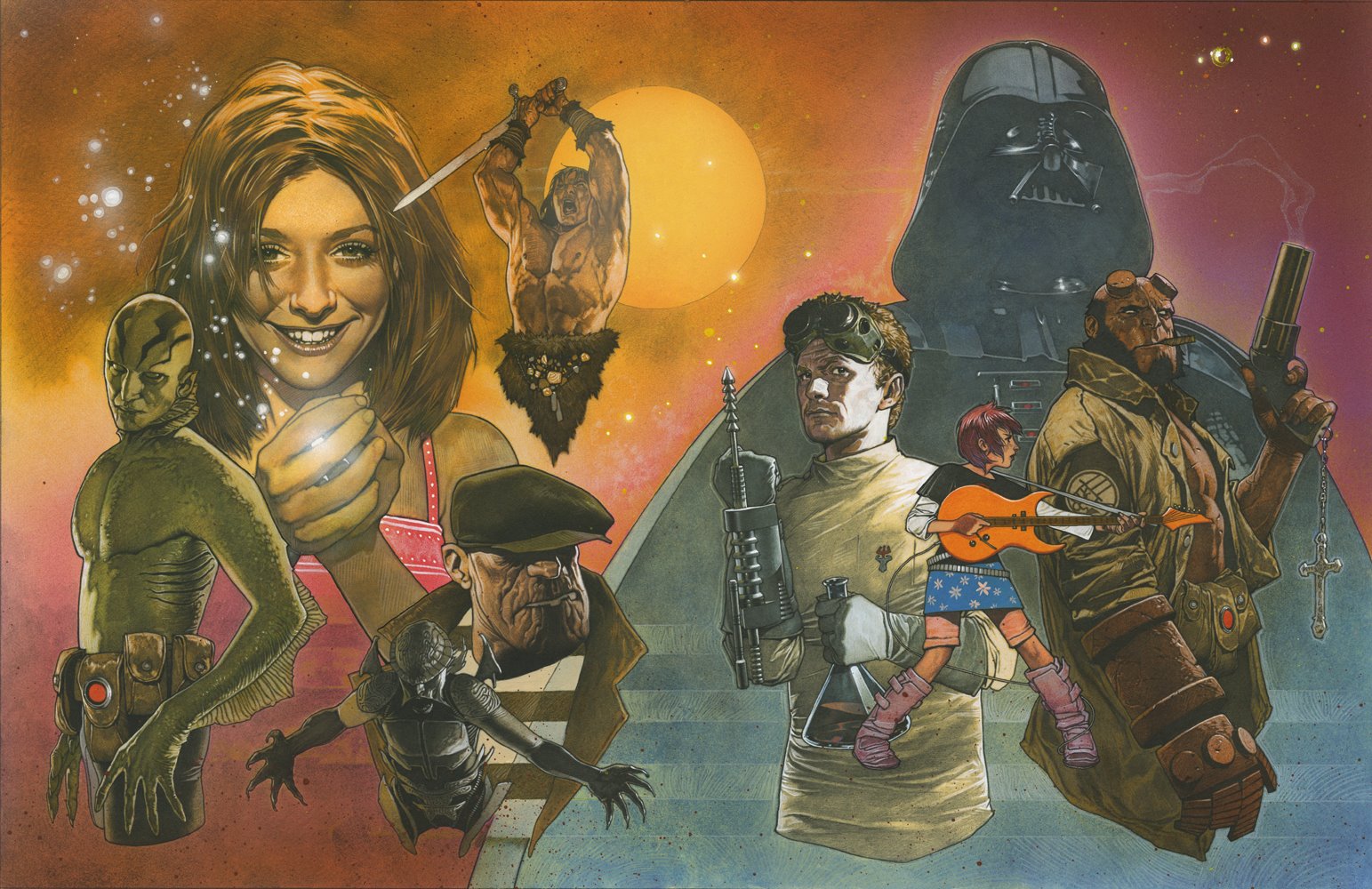 AMAZING COSMIC POWERS!!!!!!: Artist Spotlight: Travis Charest