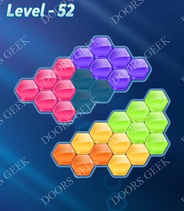 Block! Hexa Puzzle Rainbow A Pack Solutions ~ Doors Geek