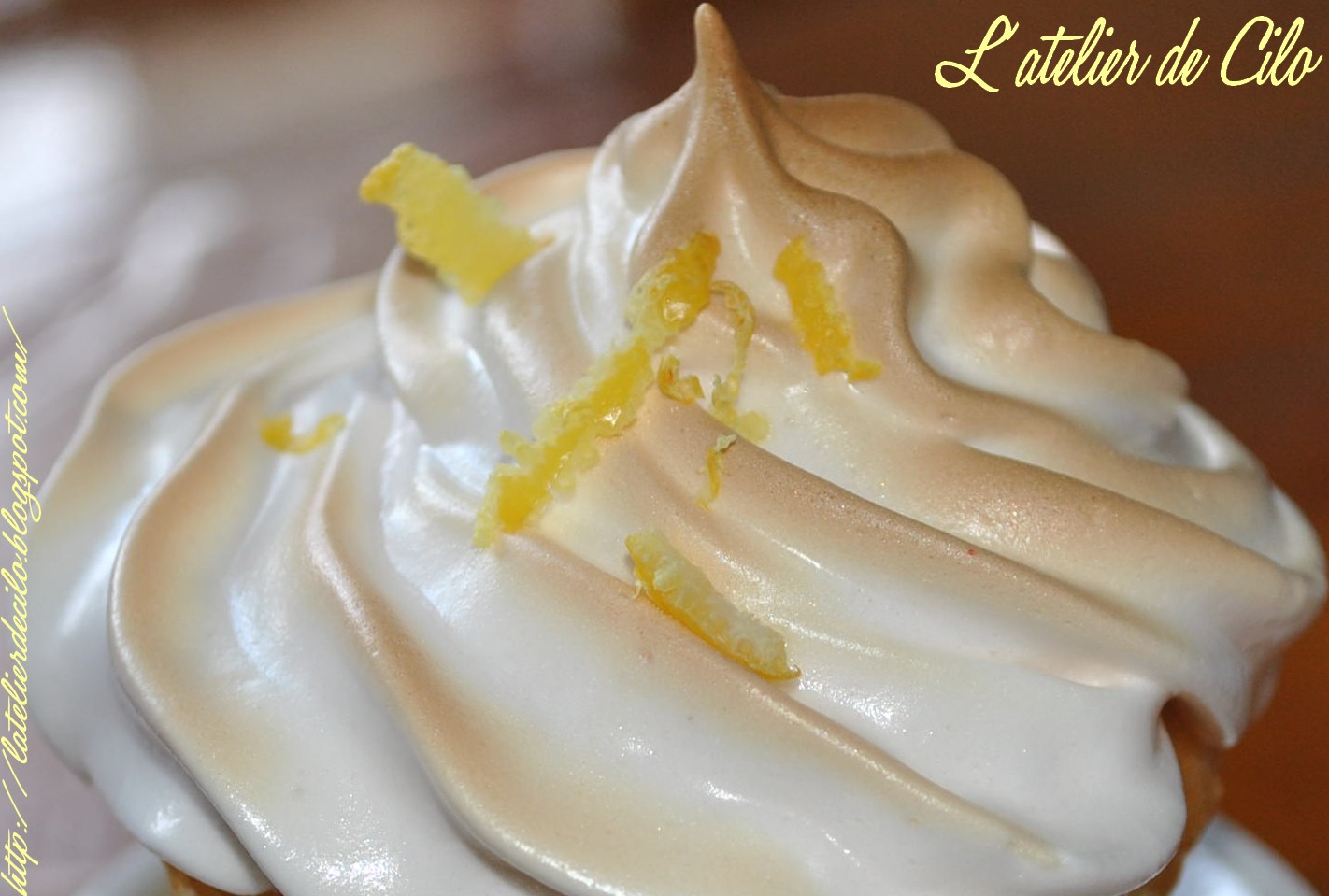 L'atelier de Cilo: Recette du glaçage à la meringue