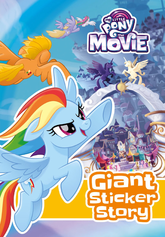 My Little Pony MLP The Movie: Giant Sticker Storybook Books | MLP Merch