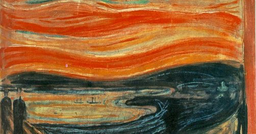 FHT: The Ghostface is based on The Scream painting by Edvard Munch