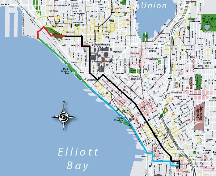 Minecraft Seattle Map