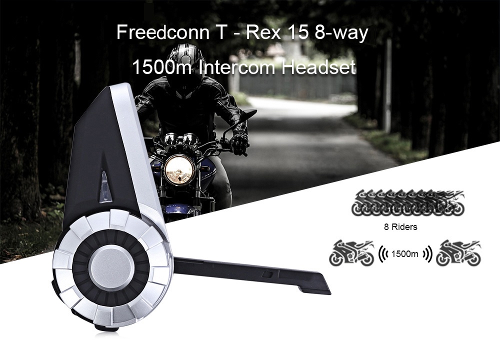 デジタルグッズとバイクの日々: Freedconn T - Rex 15 気になるインカム