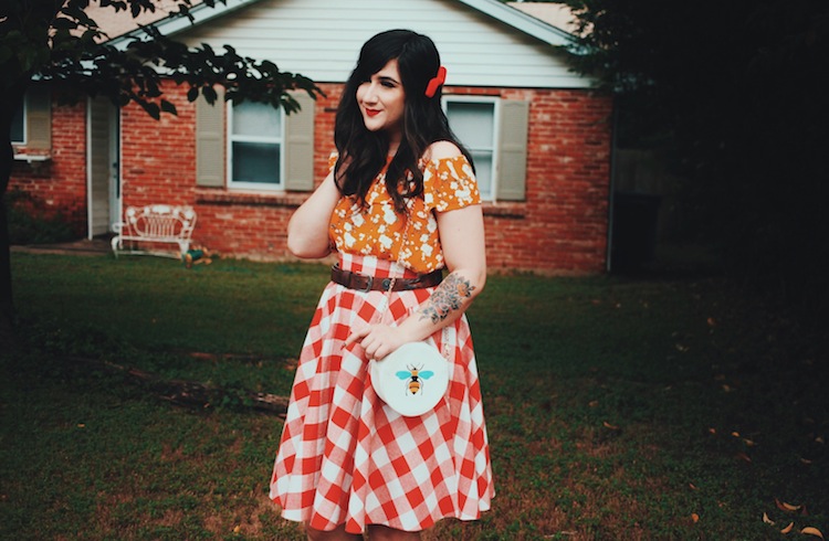 Flashes of Style: Red Gingham Dreams