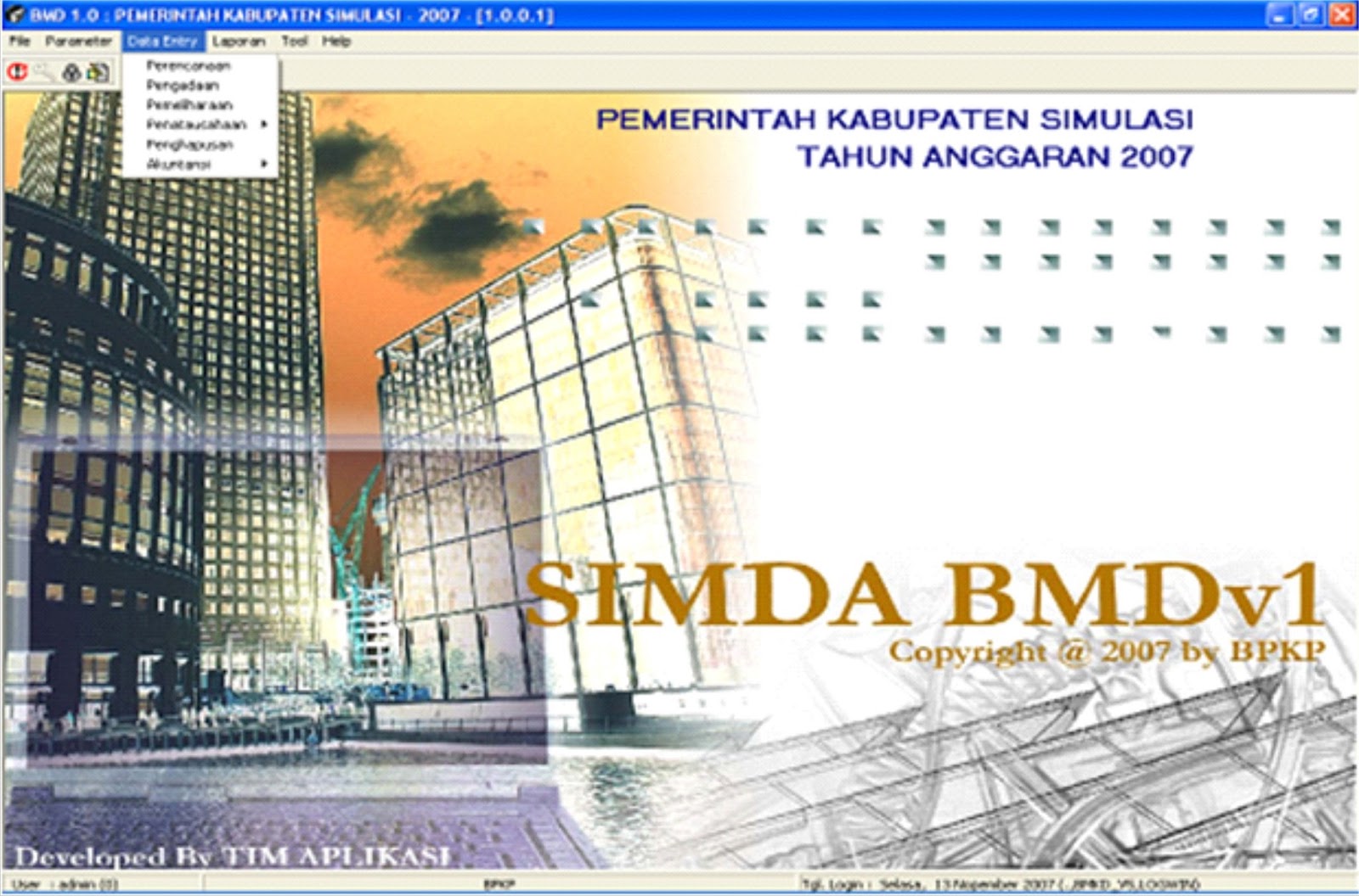 PEDOMAN PENGGUNAAN APLIKASI SIMDA –BMD