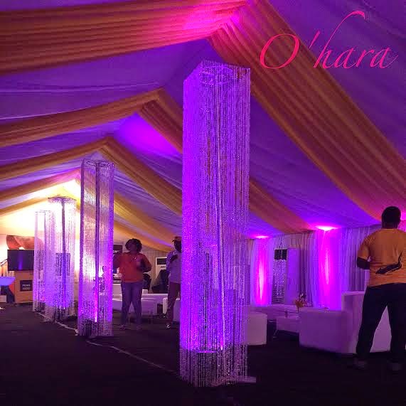 O?hara Events &projects create a superbly decorated VIP Marquee for # ...