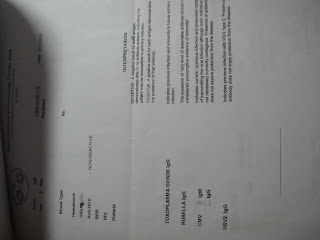 My so called life: APAS Test Results