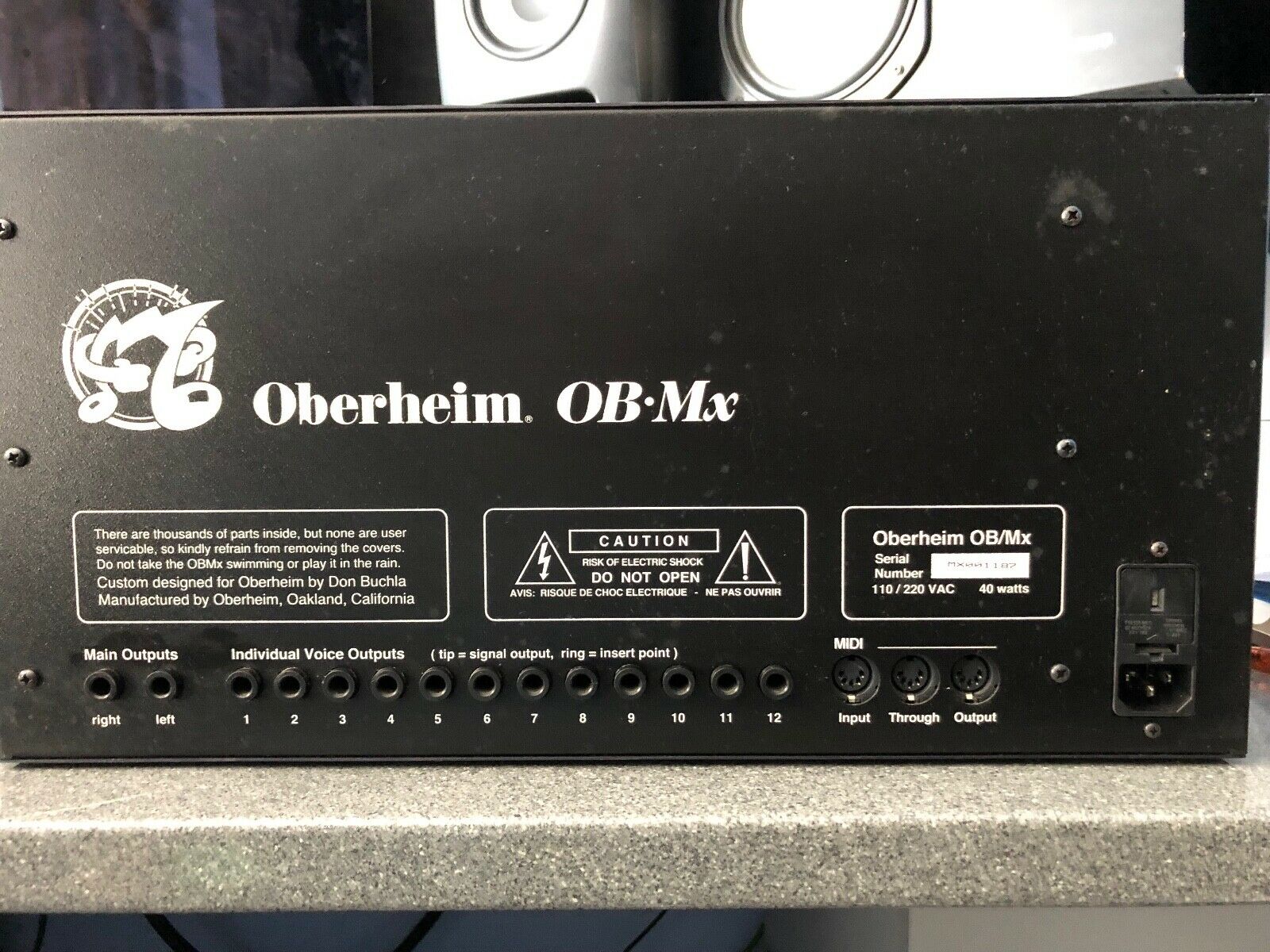 MATRIXSYNTH: Oberheim OB-Mx MX001187