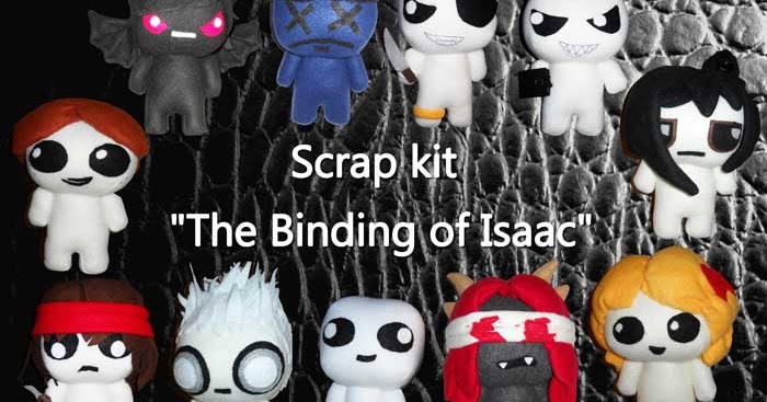 Scrap kit ''The Binding of Isaac plush''