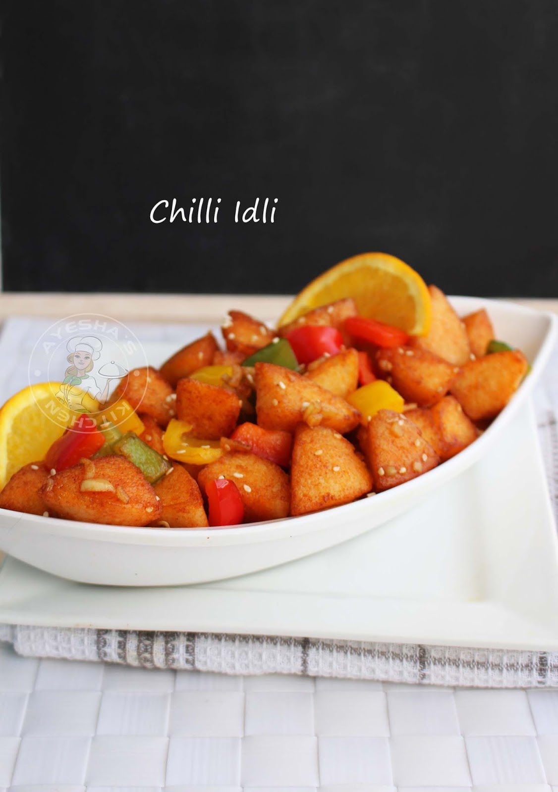 CHILLI IDLI RECIPE - LEFTOVER RECIPES / SPICY SNACK