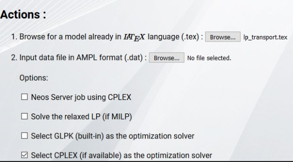 Yet Another Math Programming Consultant: Latex As Modeling Language