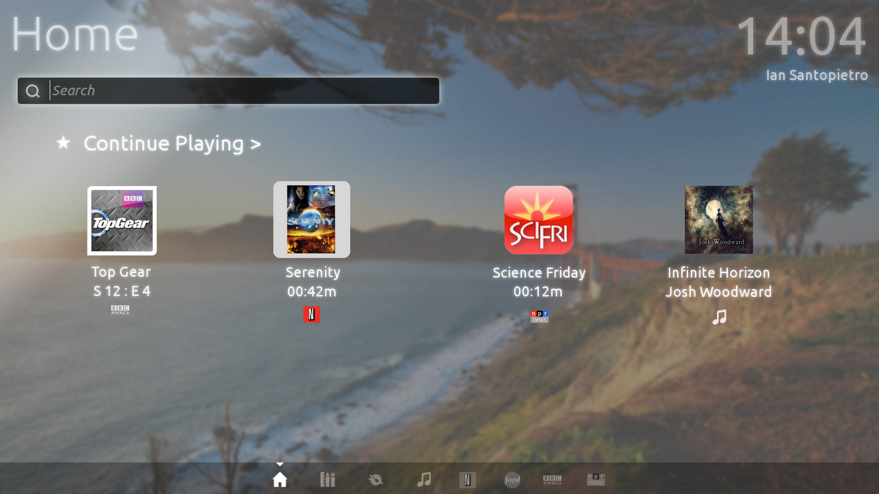 Creative Ubuntu Unity TV Mockups You Must See