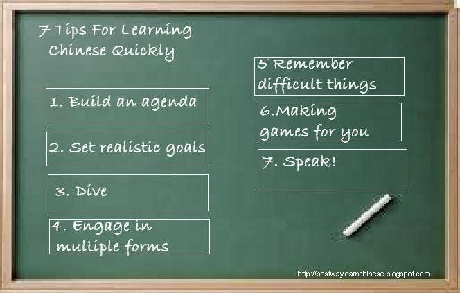 7 Tips For Learning Chinese Quickly ~ The best way to learn chinese