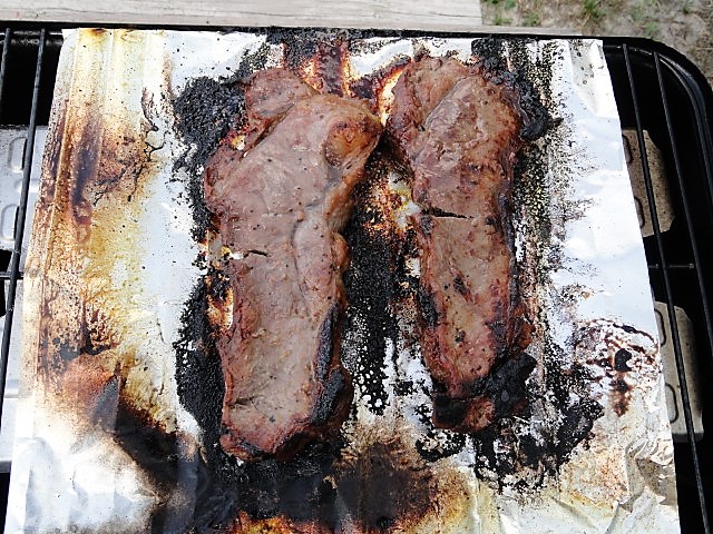 An Indian and a Gypsy: Grilled Ribeye Steak, yum