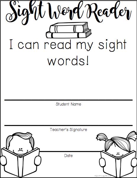 Teacher's Cabinet: The Ultimate Sight Word Challenge
