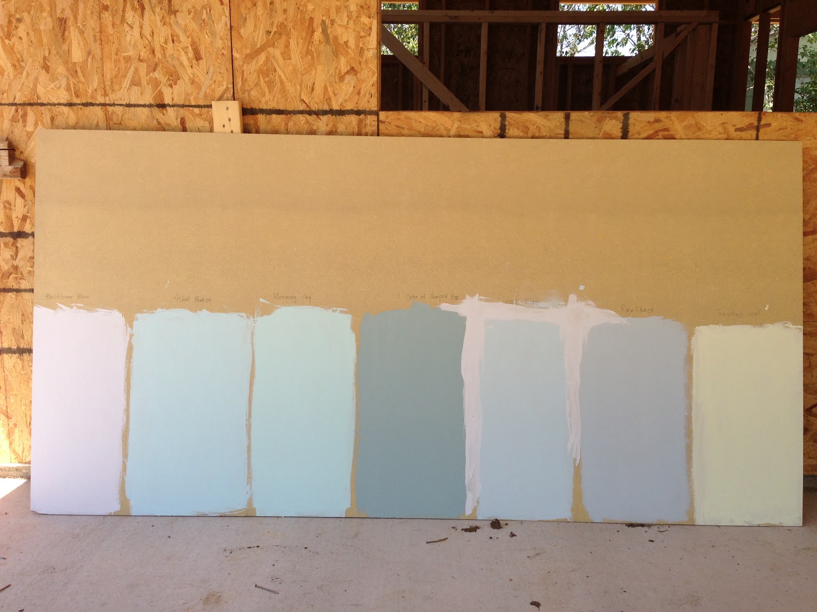 This New House: Plywood Sheathing & Exterior Colors