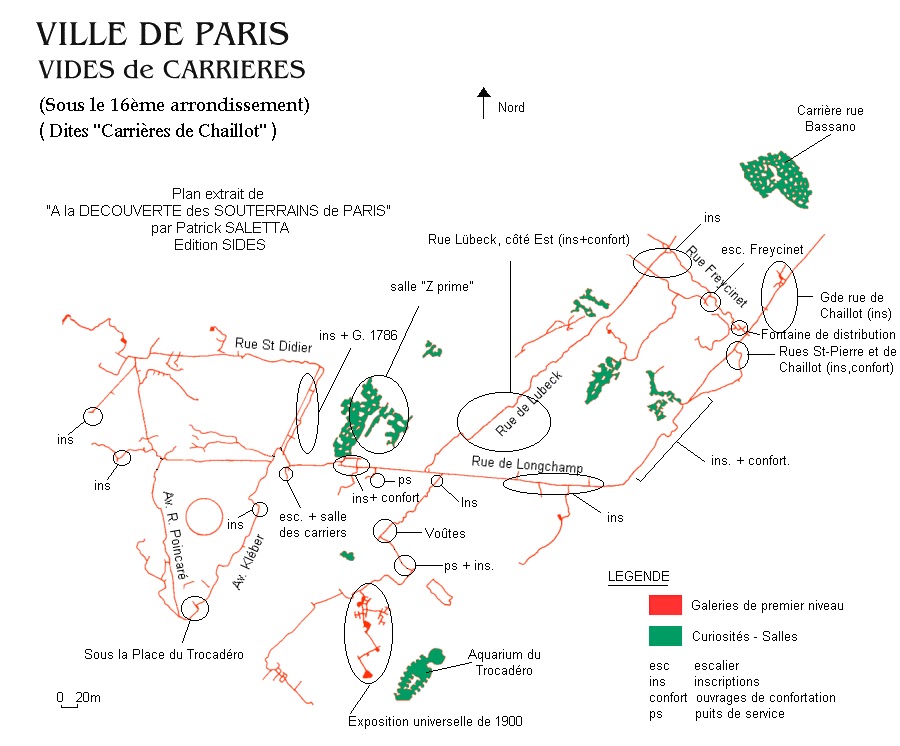 Plans et photos des souterrains de Paris - Le savoir perdu des anciens