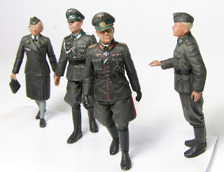 Panzerfux Modellbau: ICM 35611, 1/35 Figurensatz WWII Staff Personnel