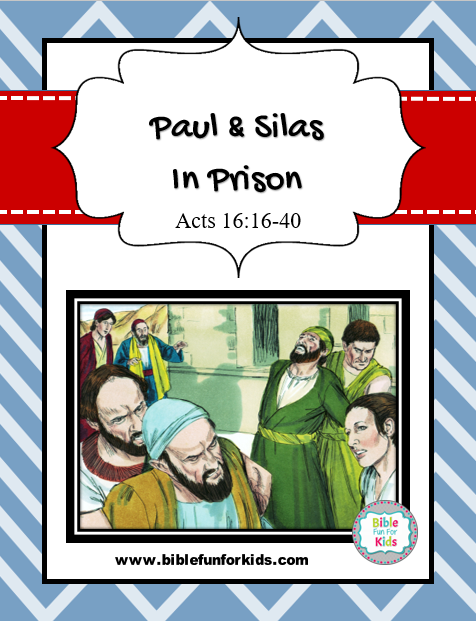 Paul & Silas in Prison | Bible Fun For Kids