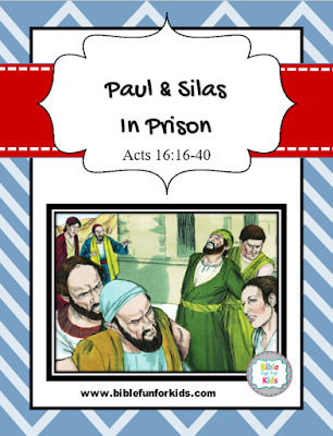 Paul & Silas in Prison | Bible Fun For Kids