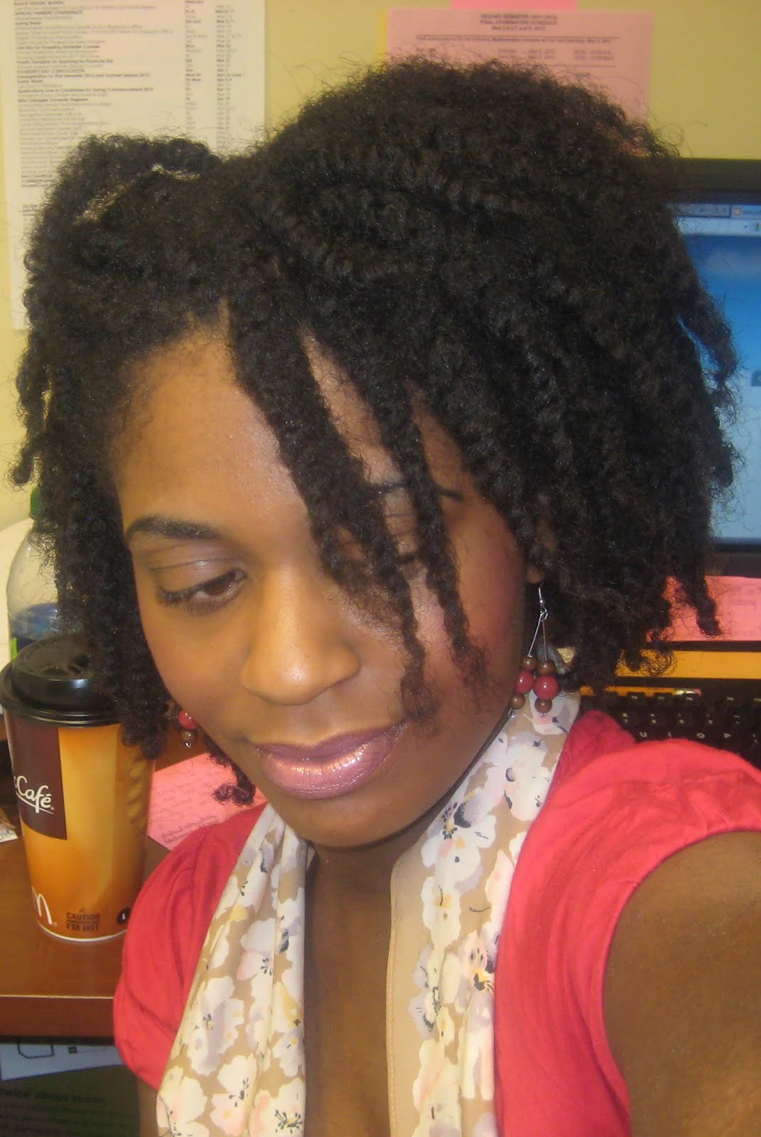 Naturally Elegant: Hairstyle: Loose Twists