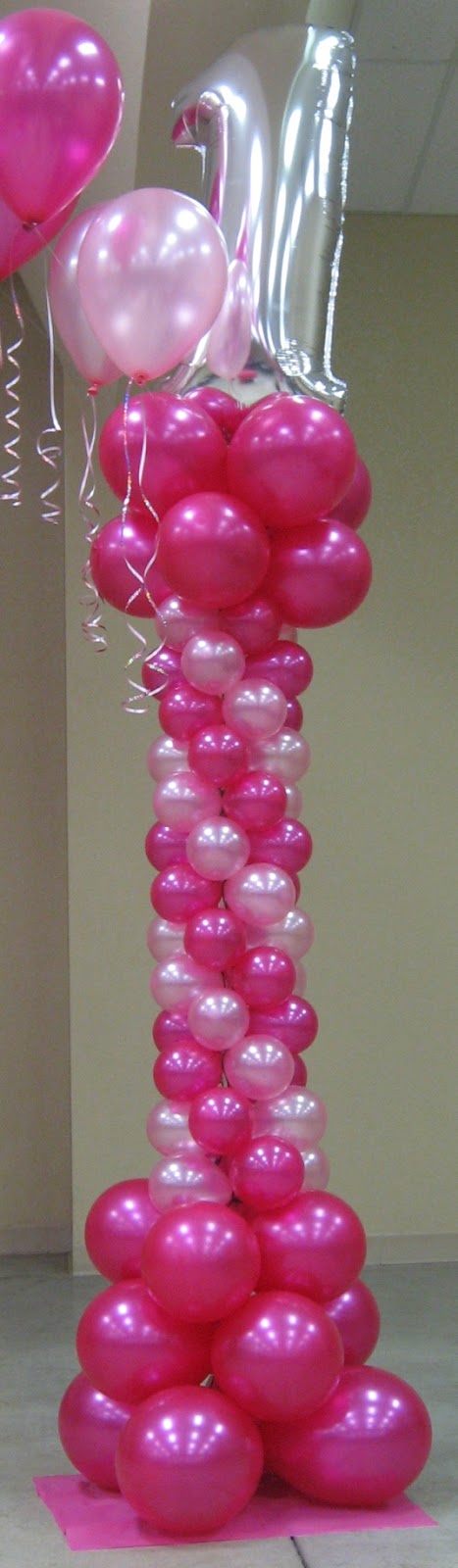 Columnas en globos para fiestas infantiles - Imagui