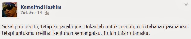 BERSAMA MAZIDUL: KAMAL AFFANDI HASHIM : PATAH SAYAP BERTONGKAT DAGU