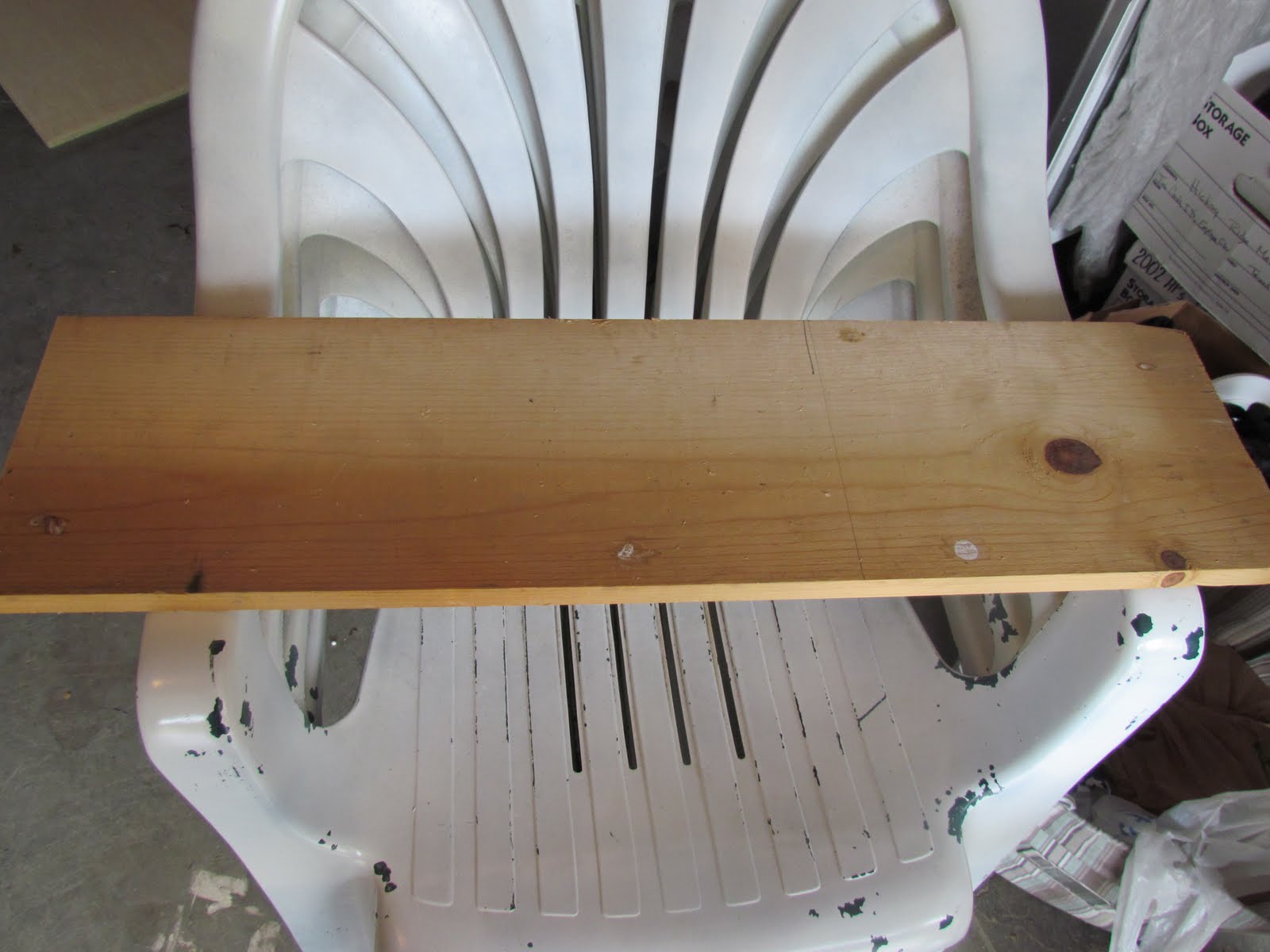 Southern Whim: Wood Hanging Note Board