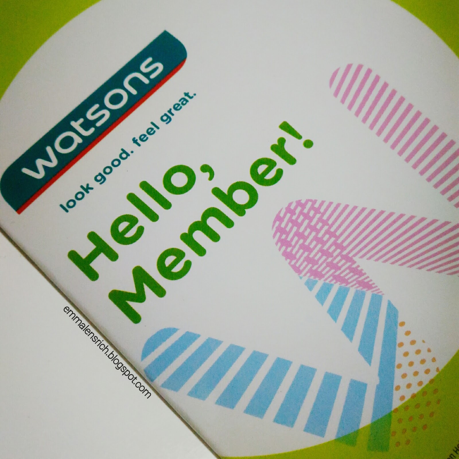 Emma Lensrich: Hello, Member Watsons!