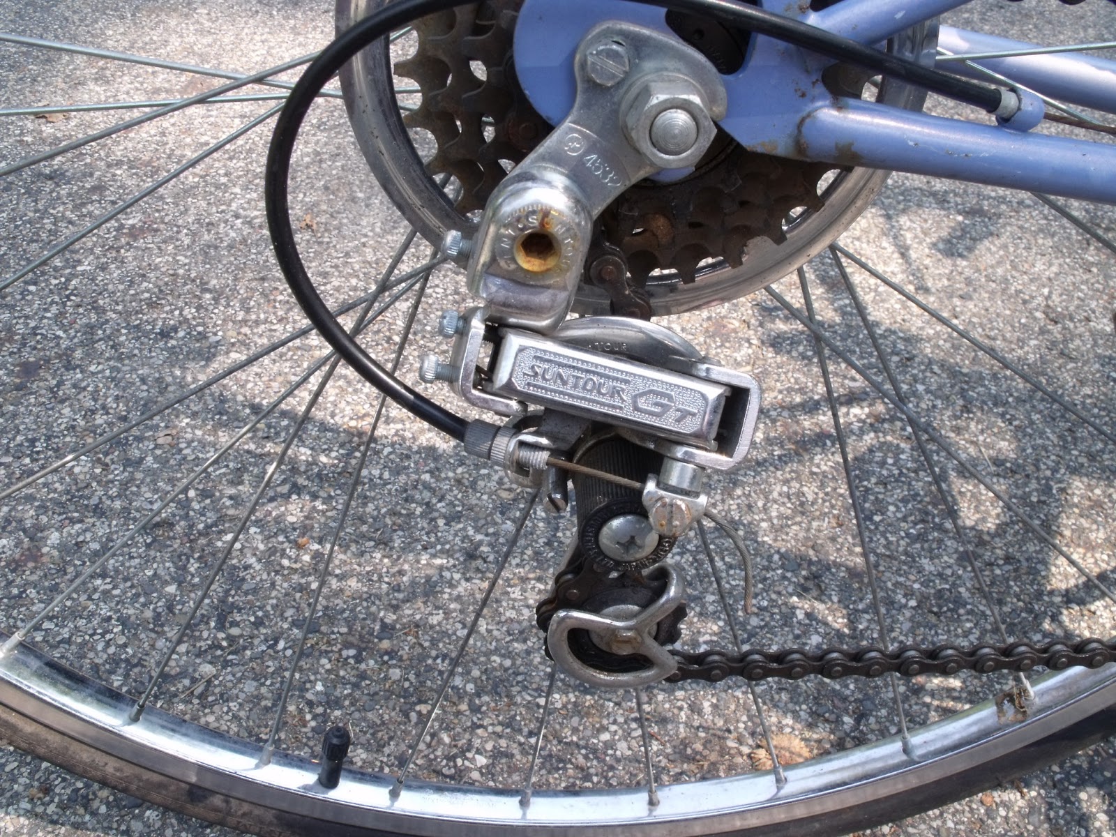 Hugh`s bicycle blog: Zebrakenko Mixte Restoration Part 1