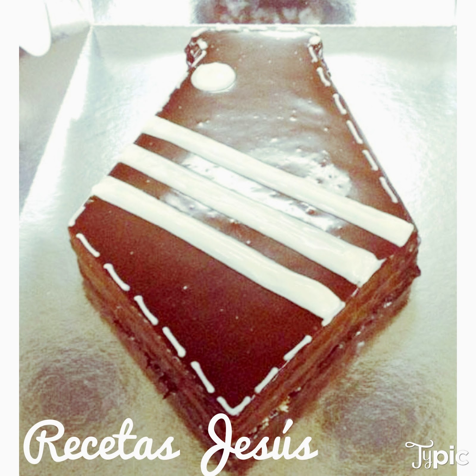 RecetasJesus: Pastel corbata día del Padre