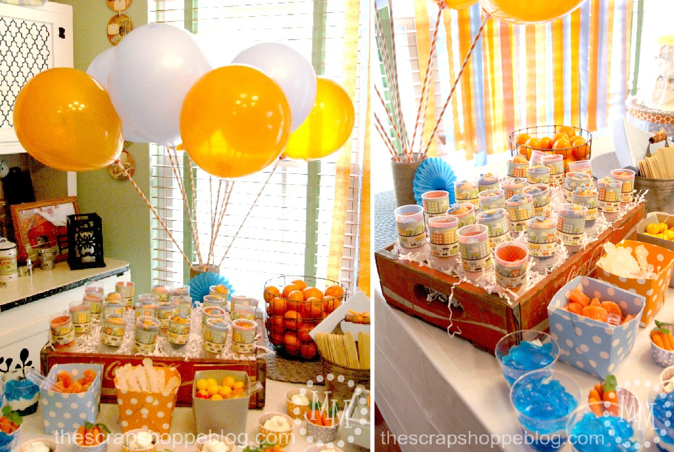 {$10} Rustic Push Pop Holder - The Scrap Shoppe