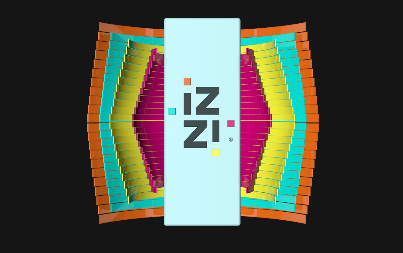 IZZI Telecom : Branding - TOTEMS - Damné Jesús: Animation