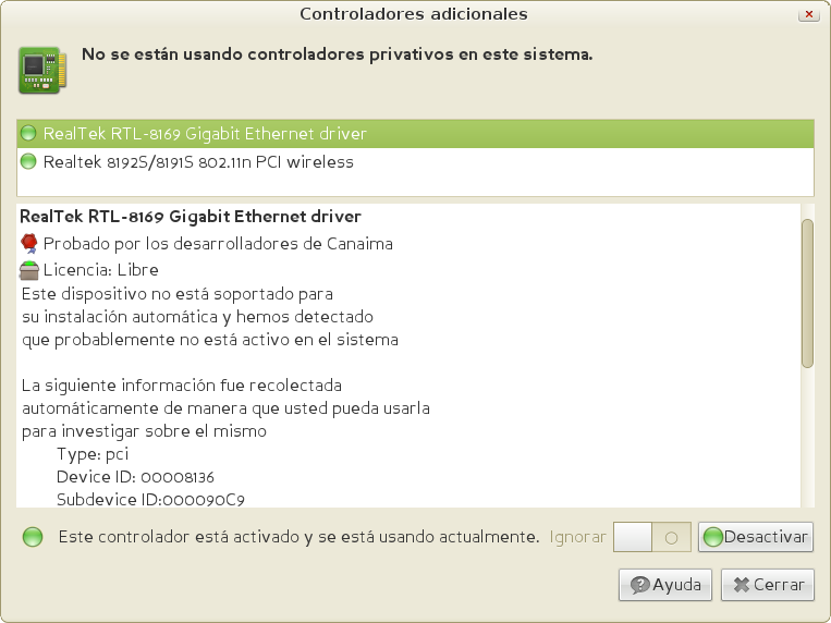 Solución para los Drivers en Canaima: Jockey - SoporteCanaima