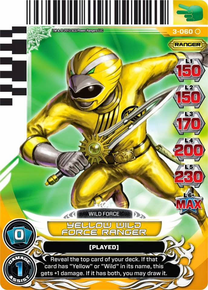 Power Rangers Action Card Game: Guardians of the Earth, United we ROAR!