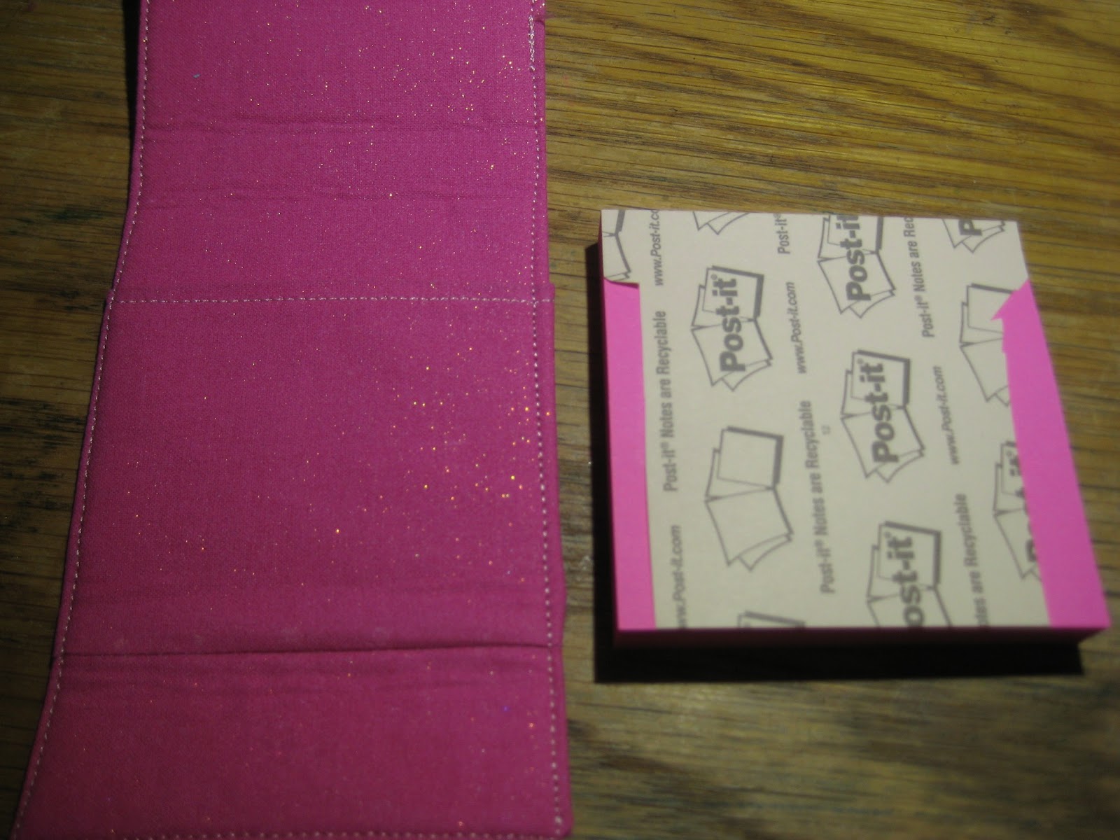 Pondering Cat: Post-It Pad Covers Tutorial