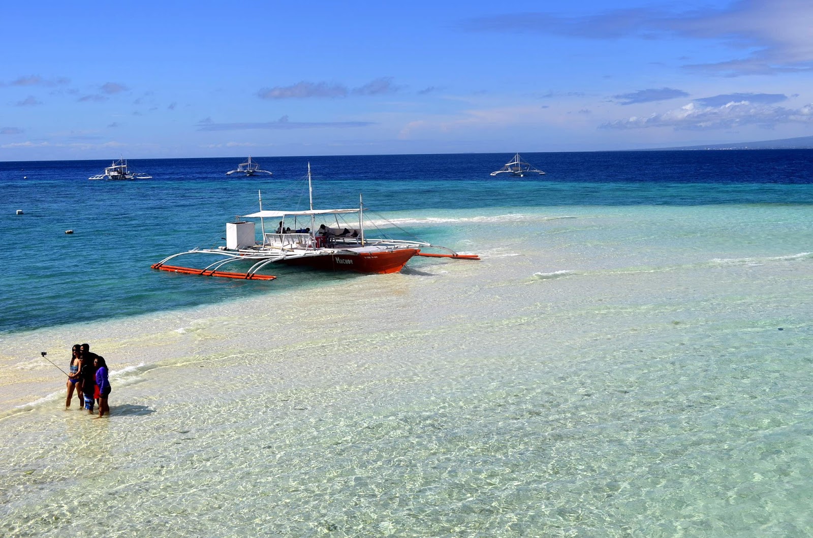 Go, Miguel ,Go!: Sumilon Island SandBar