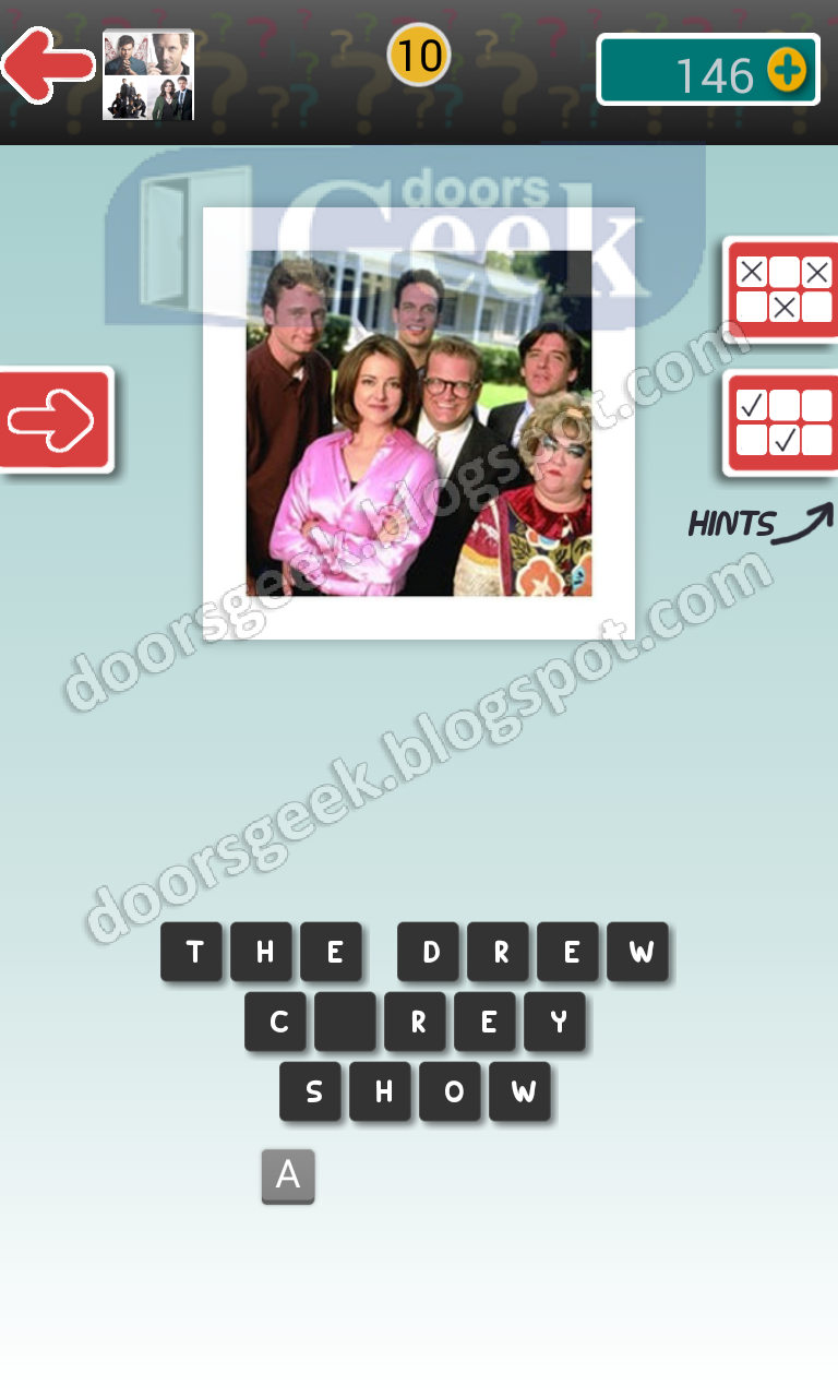 Guess the TV Show - Level 30-10 Answer ~ Doors Geek