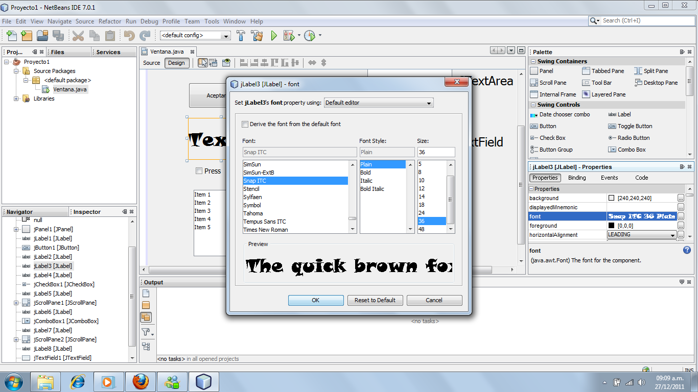 The Code Line: Lenguaje Java - Interfaz Gráfica