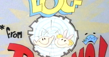 NickALive!: It's Log | The Ren & Stimpy Show | NickRewind