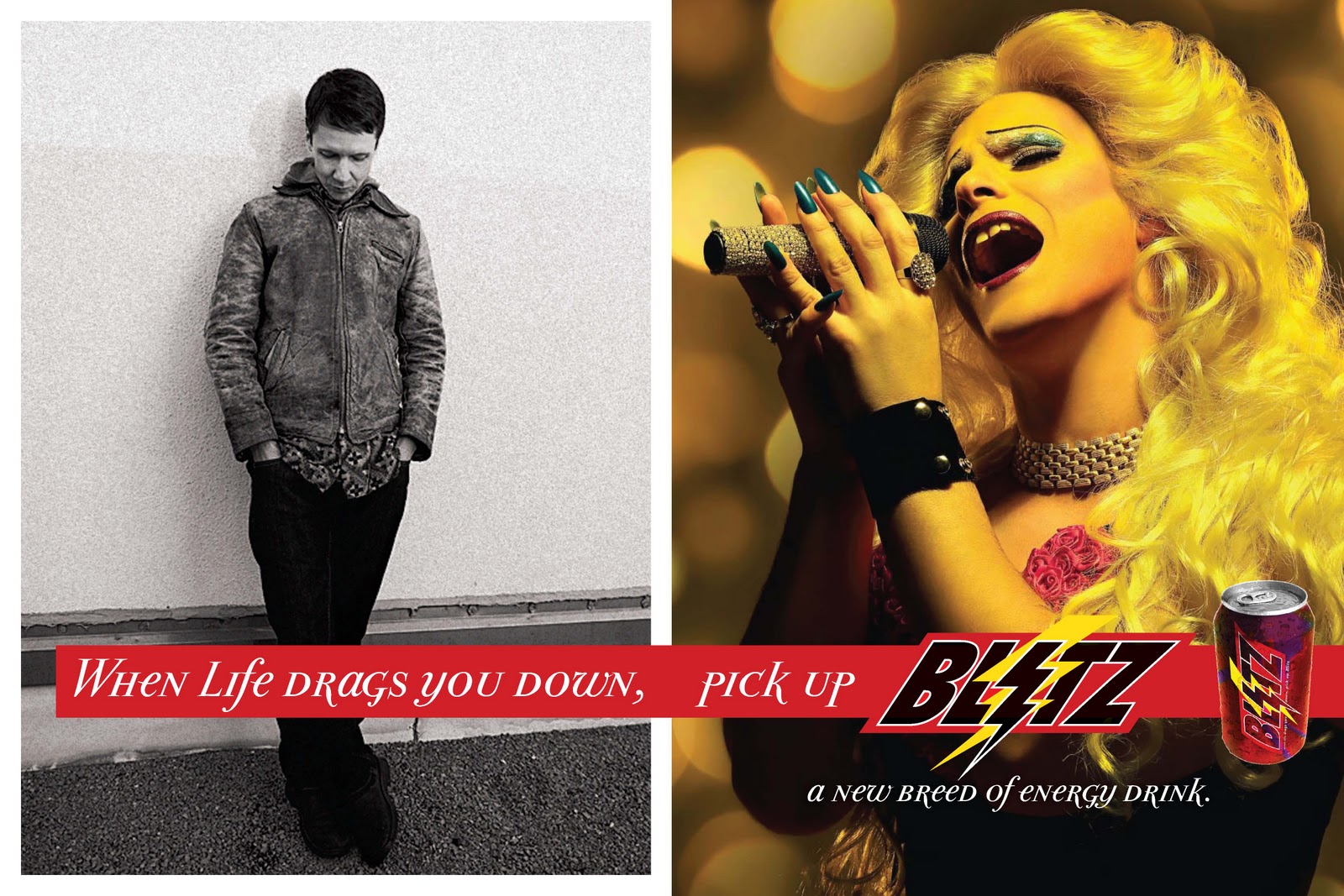 Art from the chasm: Advertising design: Juxtaposition