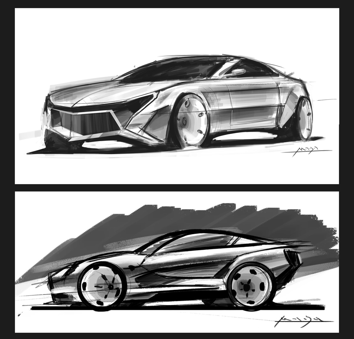 Madalin Croitoru: Automotive Sketches