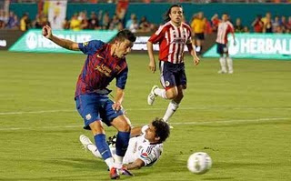 newstoday: Chivas Guadalajara vs Barcelona