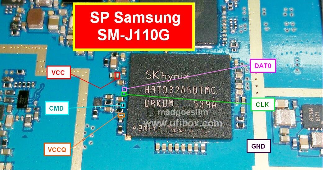 Samsung Tab S6 Emmc Pinout