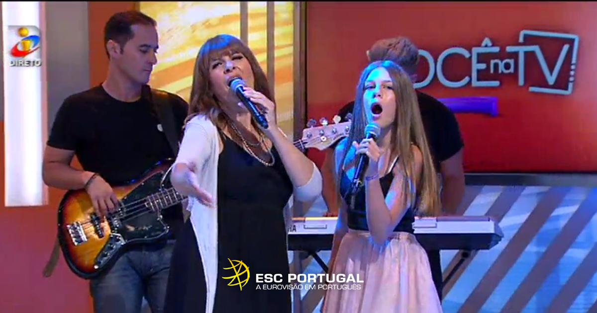 [VÍDEO] Adelaide Ferreira canta canção inédita com a filha | ESC PORTUGAL