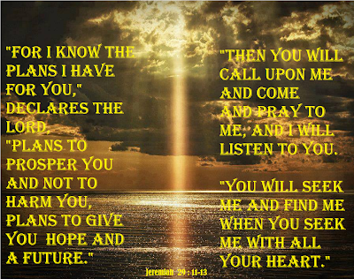 "JESUS TE AMA": Jeremiah 29 11-13