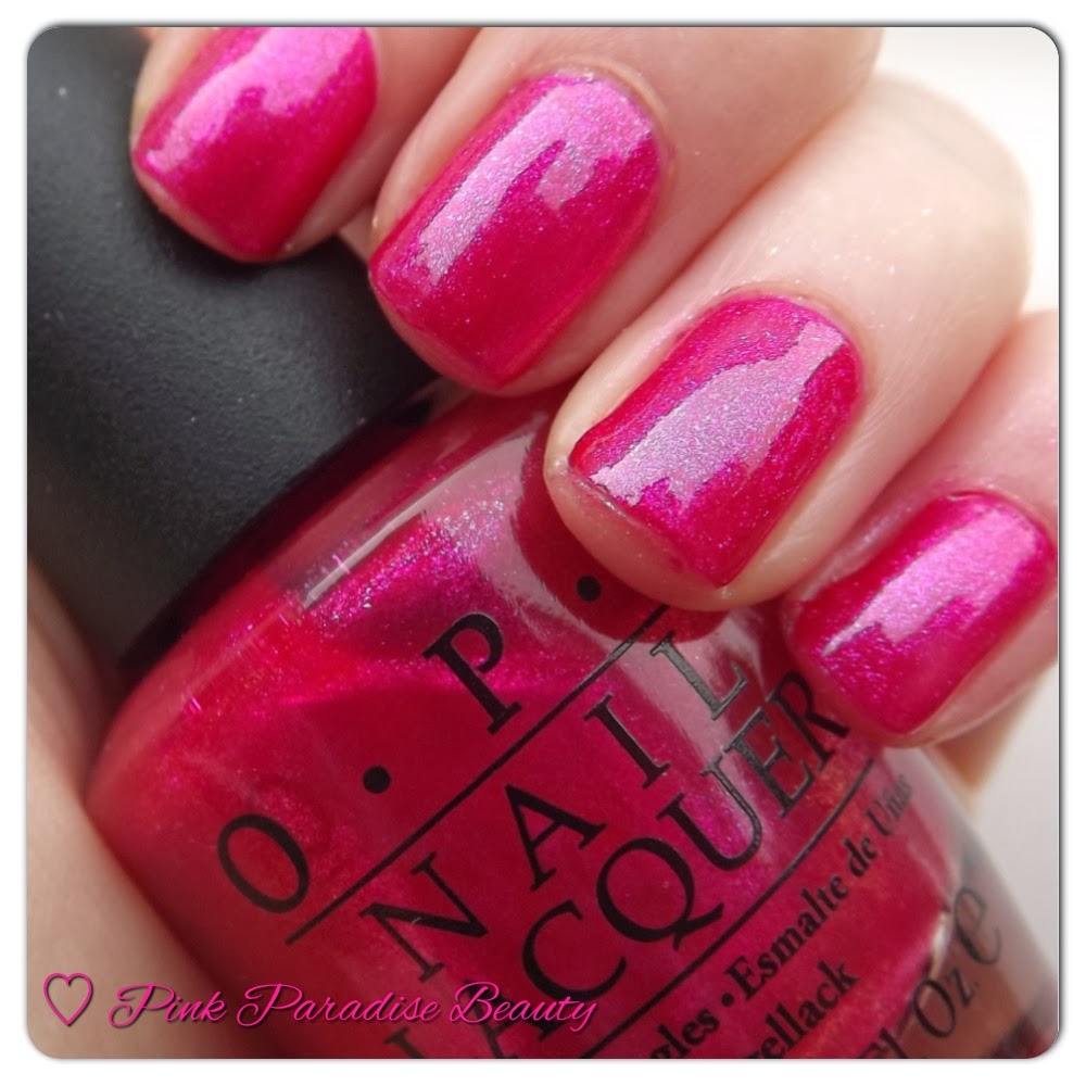 O.P.I Swatches | Pink Paradise Beauty
